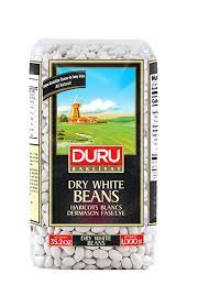 Duru Dry White Beans - Dermason Fasulye 1 kg – Istanbul Market Online